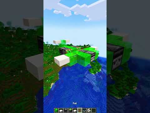 Minecraft Working Plane💀 #minecraft #shorts