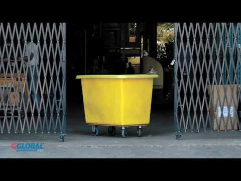 Folding Security Dock Door Gates