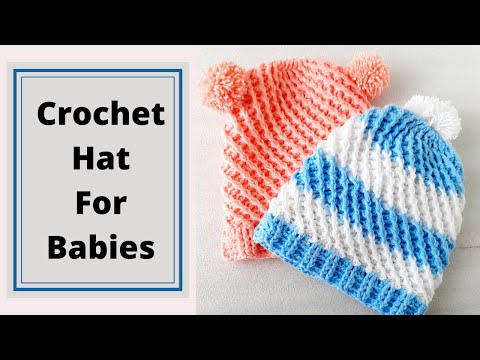 How to crochet beanie hat for beginners | crochet beanie hat pattern #crochet #crochet_beanie #hat
