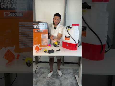 Battery Powered for Hassle-Free Spraying | NPGLOBAL Backpack Sprayer on Amazon