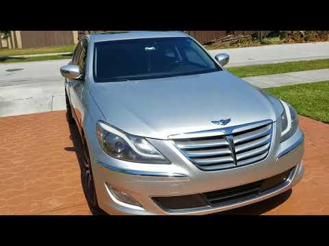 2012 hyundai genesis 5.0 rspec with 20 inch niche Rims