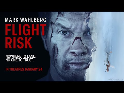 FLIGHT RISK | In theatres January 24 | Starring Mark Wahlberg, Michelle Dockery, & Topher Grace