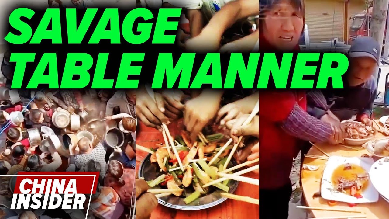 Chinese people lack manners: a further look