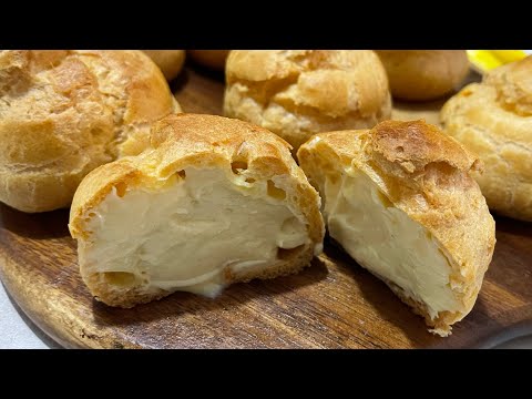 Membongkar rahasia Resep Fla Cream Puff ala BEARD PAPA’s.. saya yakin kalian tidak berhenti makan 😍