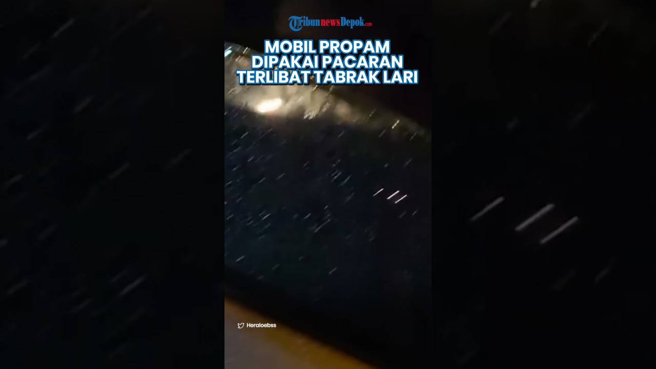 Kebangetan! Viral Mobil Propam Terlibat Tabrak Lari Diduga Dipakai ...