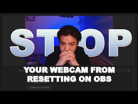 Fix Webcam Settings not Saving & Resetting using OBS (Easy!)