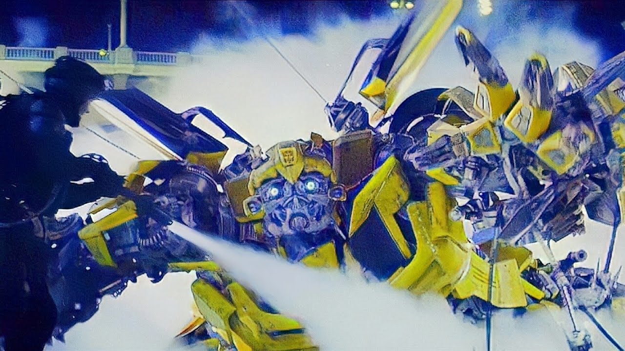 Transformers (2007) - Sector 7 Captures Bumblebee, Sam and Mikaela Scene