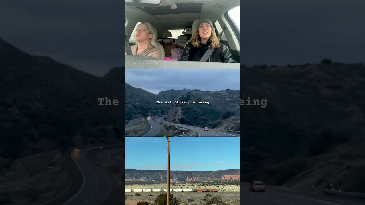 After 28 hrs in the car you get pretty good at simply being— nothing to do but enjoy the ride.