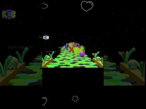 Alphabets with bowling ball | Bowling Ball Adventure For Kids #shorts