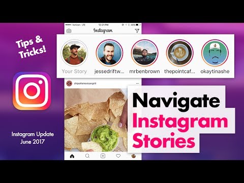 How to Navigate Instagram Stories