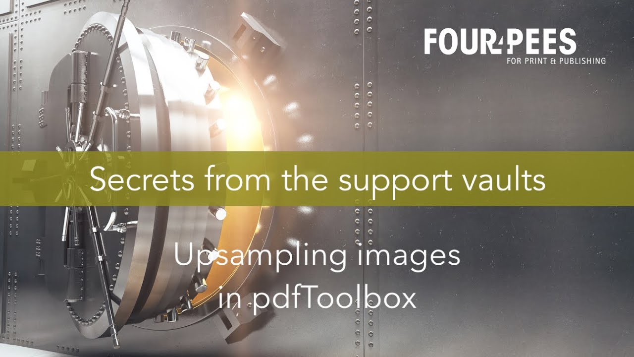 Upsampling images in pdfToolbox