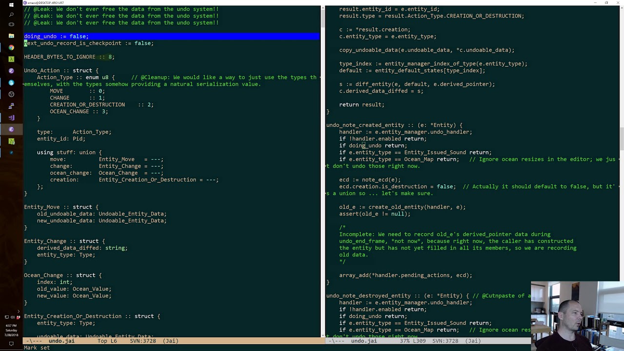 Game Engine Programming  Undo System Stuff, Audio Stuff