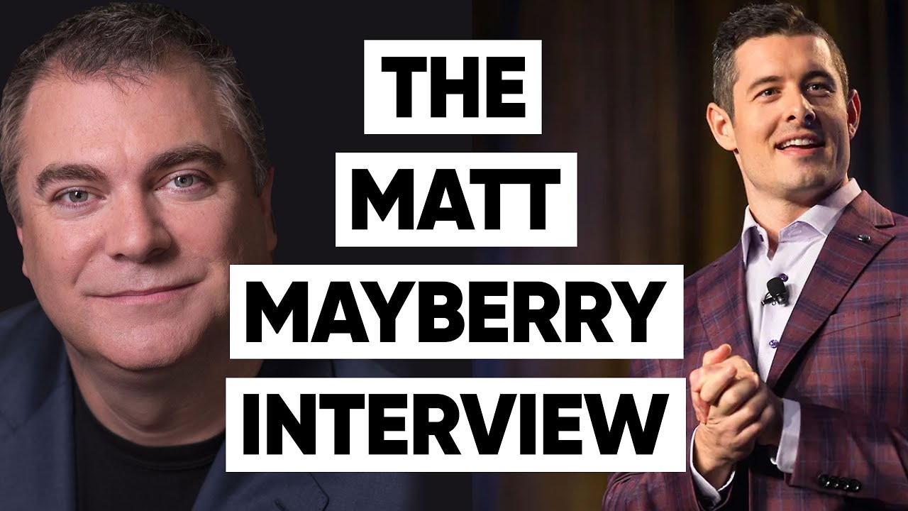 Matt Mayberry author of the Wall Street Journal Bestseller WINNING PLAYS with Matthew Kelly