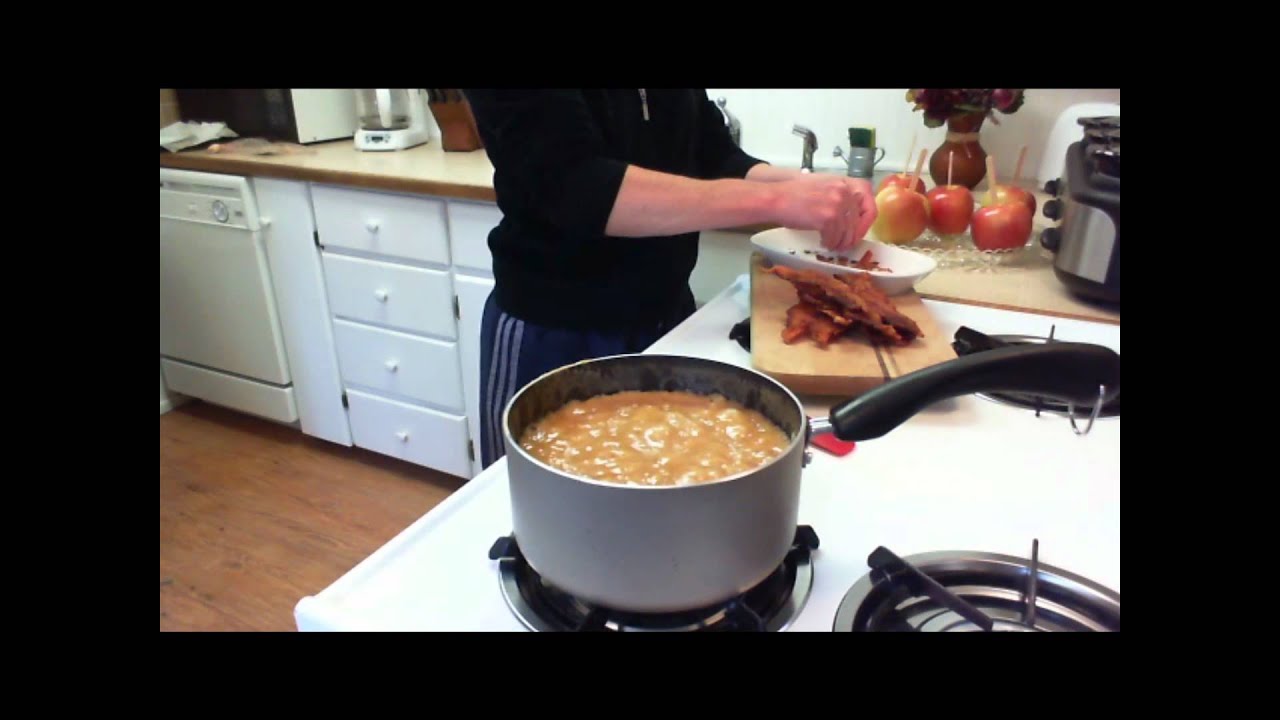 Caramel Bacon Apples