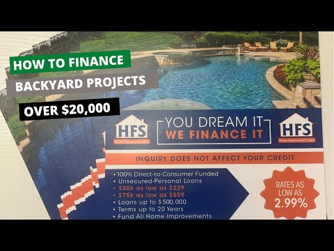 How to use HFS Home Improvement Loans to finance backyard projects | Landscape Design Michigan