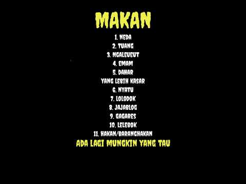 BANYAK MACAM KATA MAKAN DALAM BAHASA SUNDA #shorts #sunda