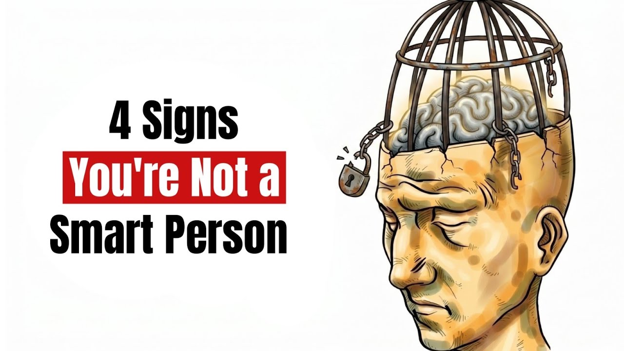 4 Signs You're Not a Smart Person (Psychology Explained)