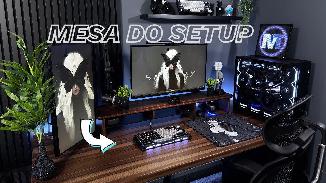 ESSA É A MESA PERFEITA PARA SEU SETUP GAMER
