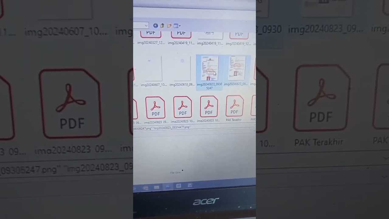 Part Terakhir | Hasil scan SKCK yang terlalu panjang
