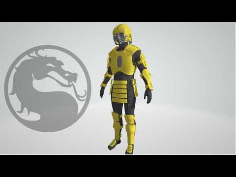 🎬 Cyrax/Sektor/Smoke Mortal Kombat Annihiliation Movie Cosplay Armor ...