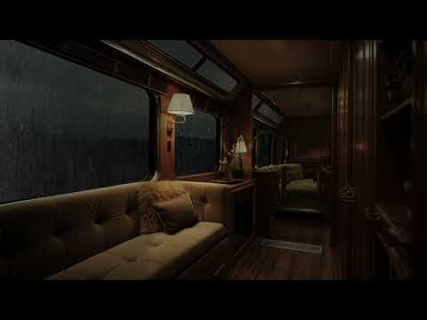 The Hogwarts Express | Train Ride + Rain ◈ Harry Potter Prisoner of Azkaban inspired ASMR Ambience