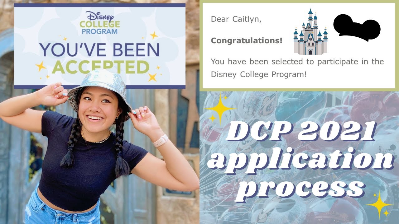disney college program acceptance and application process!! || DCP 2021