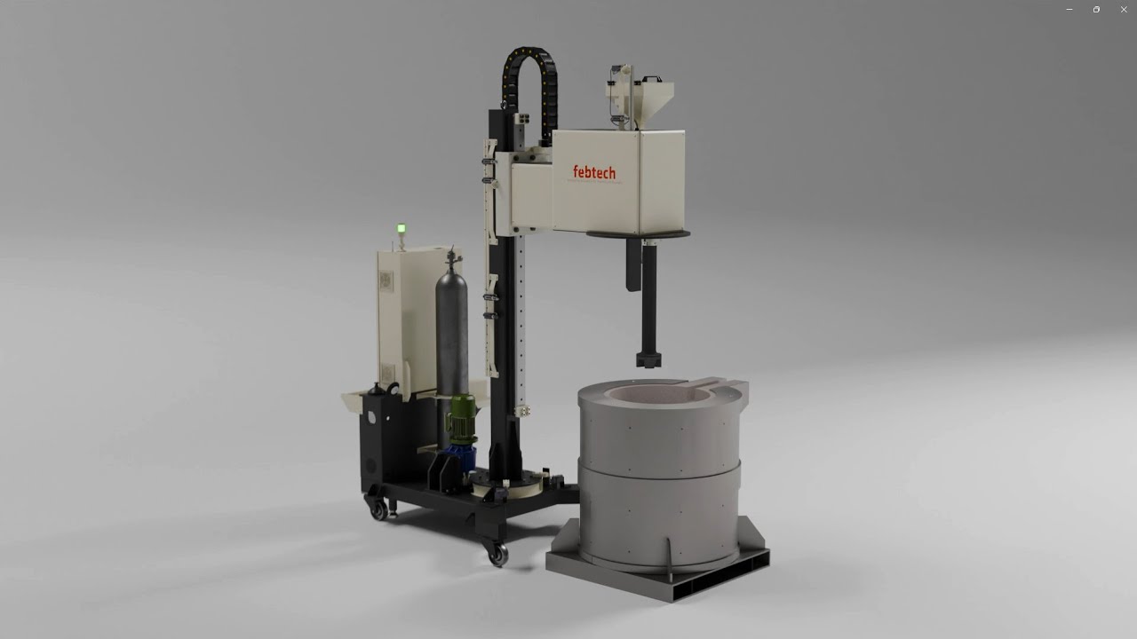 How Febtech’s Nitrogen Degassing Machine Works – 3D Animation