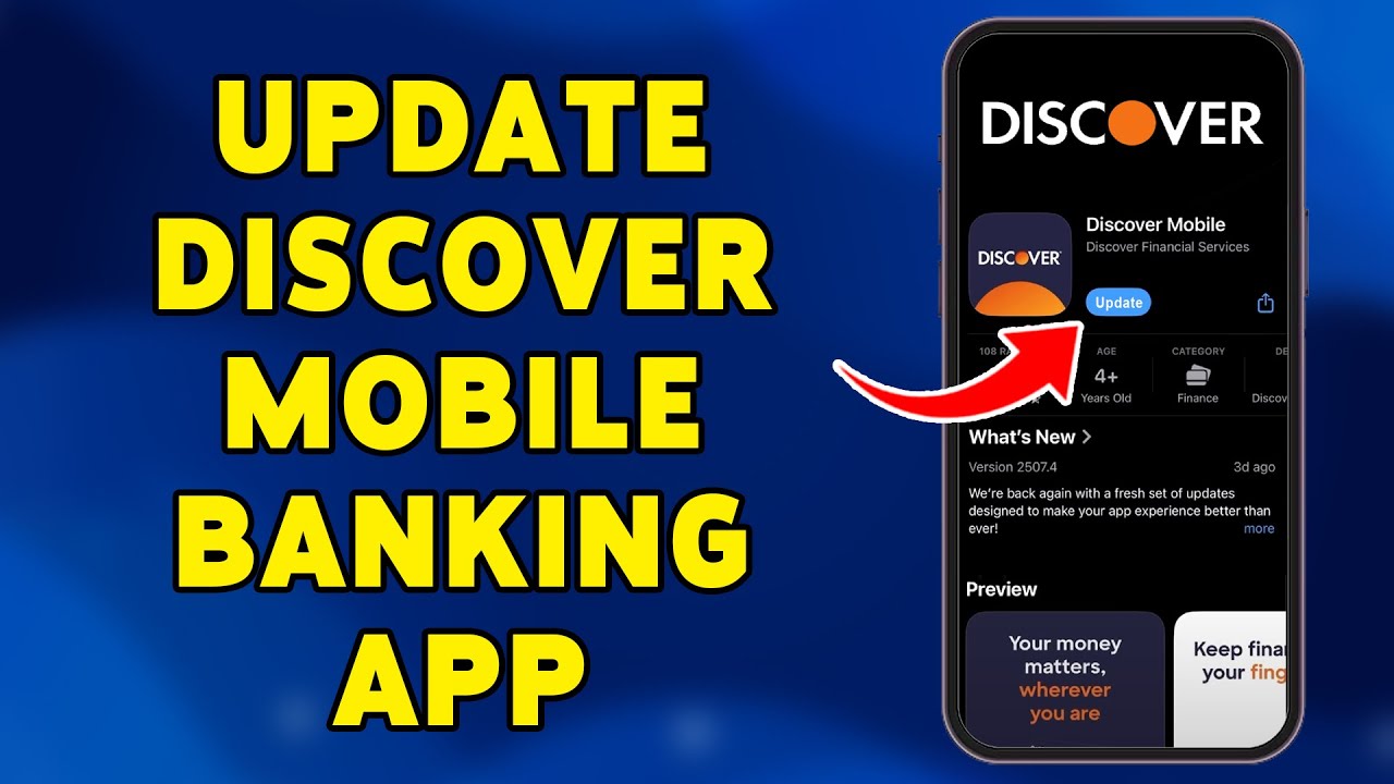 How To Update Discover Mobile Banking App 2025 | Get The Latest Version of Discover App
