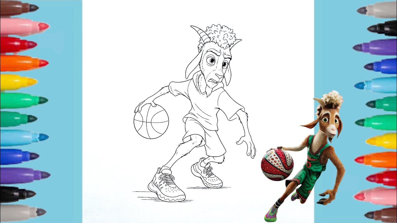 Goat Coloring Pages | Upcoming Goat 🐐