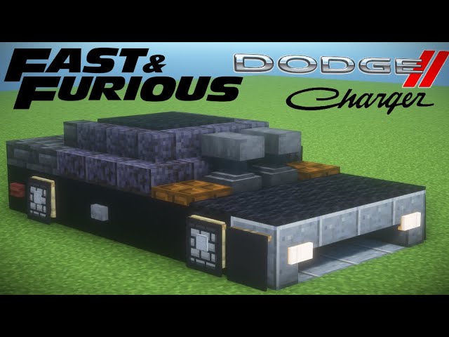 (FAST & FURIOUS) Dom's (1970) Dodge Charger Minecraft Map