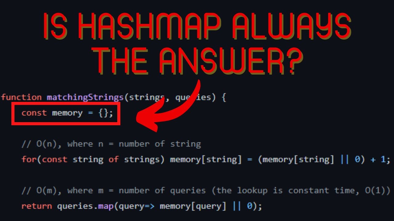 Sparse Arrays | HackerRank (JavaScript)