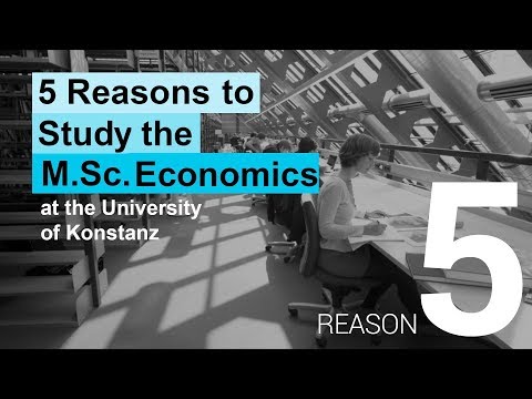 Five reasons to study the MSc Economics in Konstanz: Study Internationally