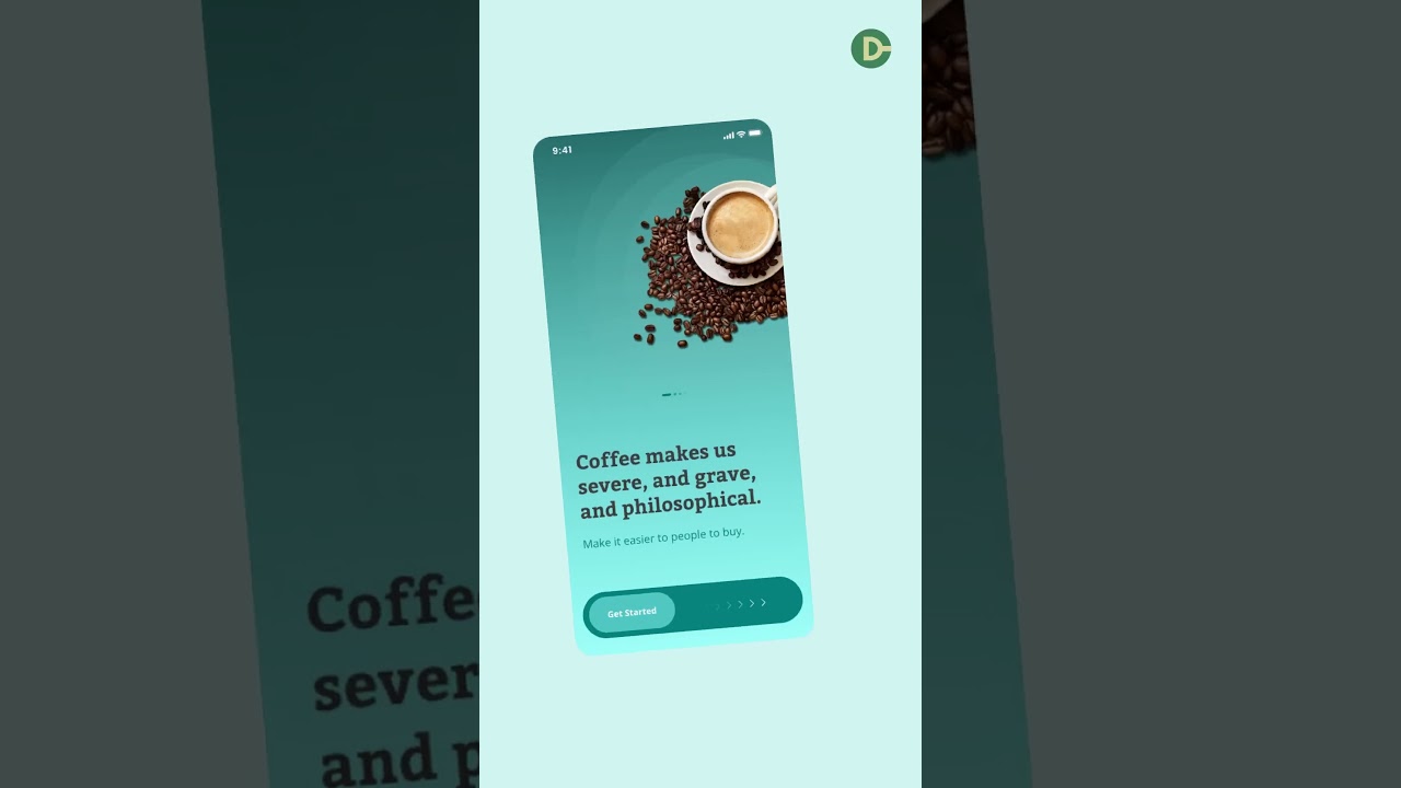 How to create coffee app in #pixso! #figma #uiuxdesign #appdesign #behance #designinspiration