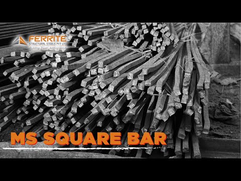 Mild Steel Square Bar - MS Square Bar Latest Price, Manufacturers ...