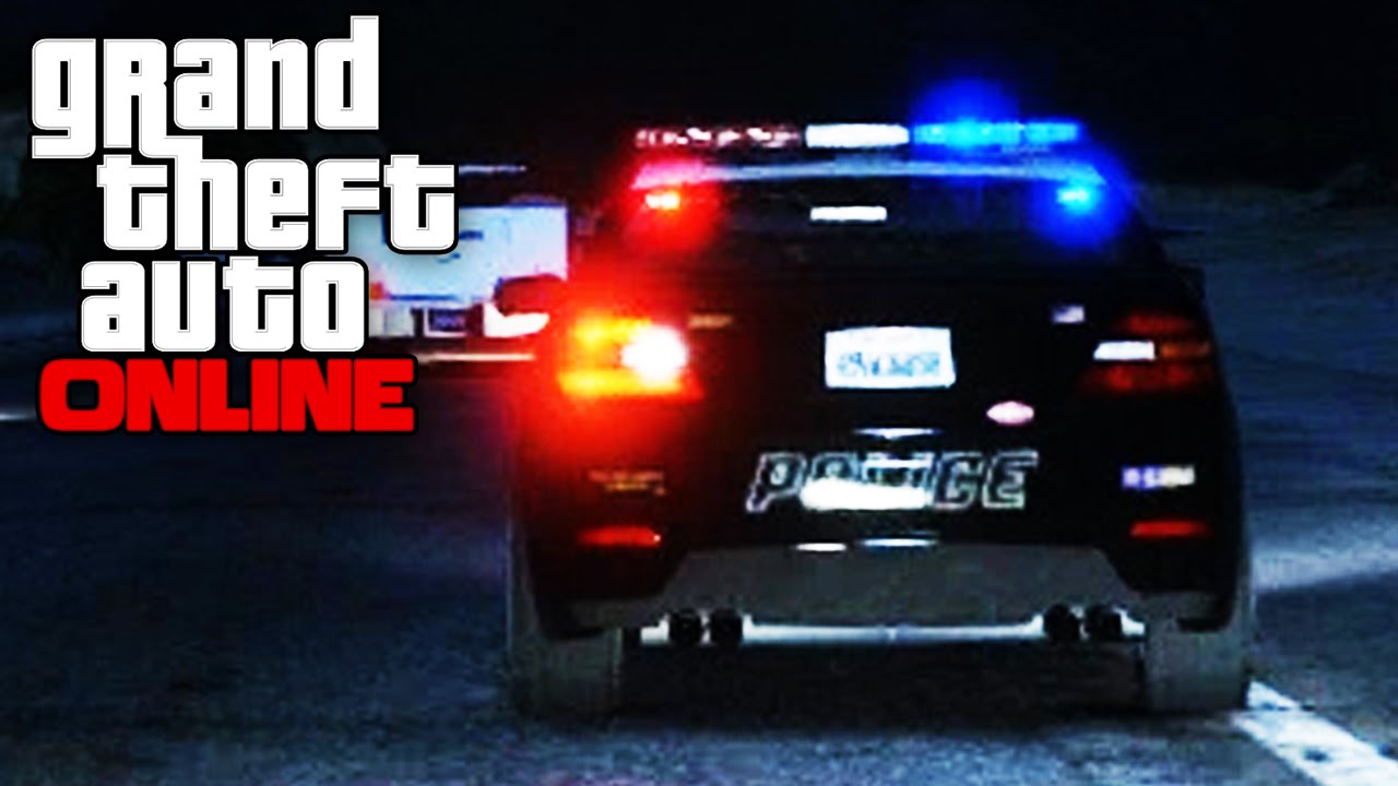 GTA V MP #71 - (LSPDFR) Rail Sliding