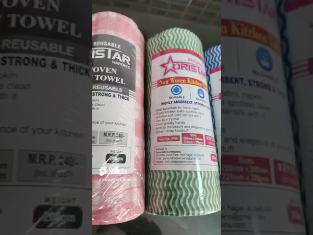 Kitchen Towel Rolls - Non Woven Kitchen Towel Roll Manufacturer from ...