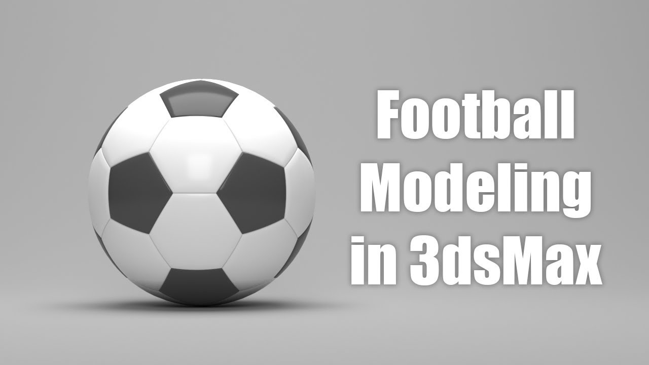 Football Modeling in 3dsMax #Spherify [ Tutorial ]