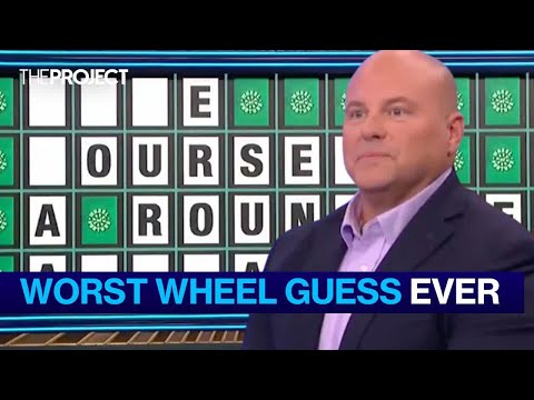 This Might Be The Worst, But Most Hilarious, "Wheel of Fortune" Guess ...