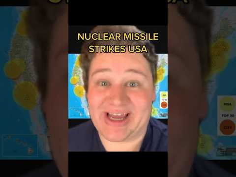 Nuclear war map #history #usa #military #nuclear #nuke #map #maps #usa #america #fallout