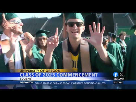 University of Oregon's 2025 Commencement and what future classes will have to navigate