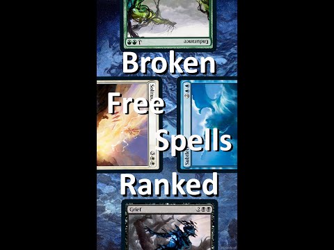 Modern Horizon 2's Broken Free Spells RANKED |  Modern MTG #Shorts