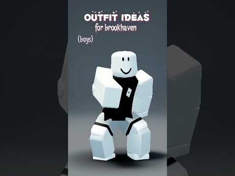 Brookhaven Outfit Ideas✨(Boys)#shorts #roblox