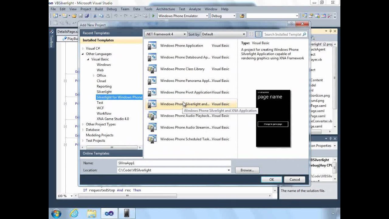 Part 5 -  Visual Basic .Net to build a Windows Phone voice and photo memo application