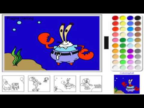 Kolorowanki Spongebob