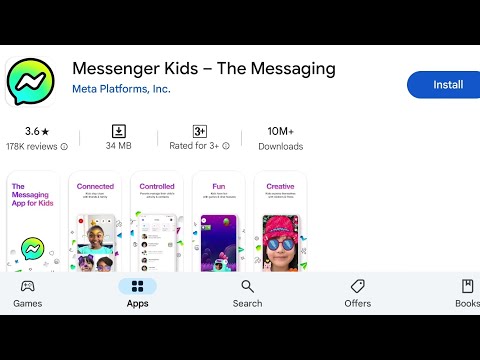 How To Install Messenger Kids The Messaging App's | How To Download Messenger Kids The Messaging App
