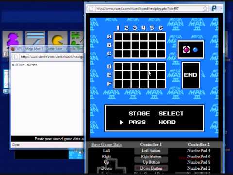 Saving NES Game Save Progress with Online Emulator VNes