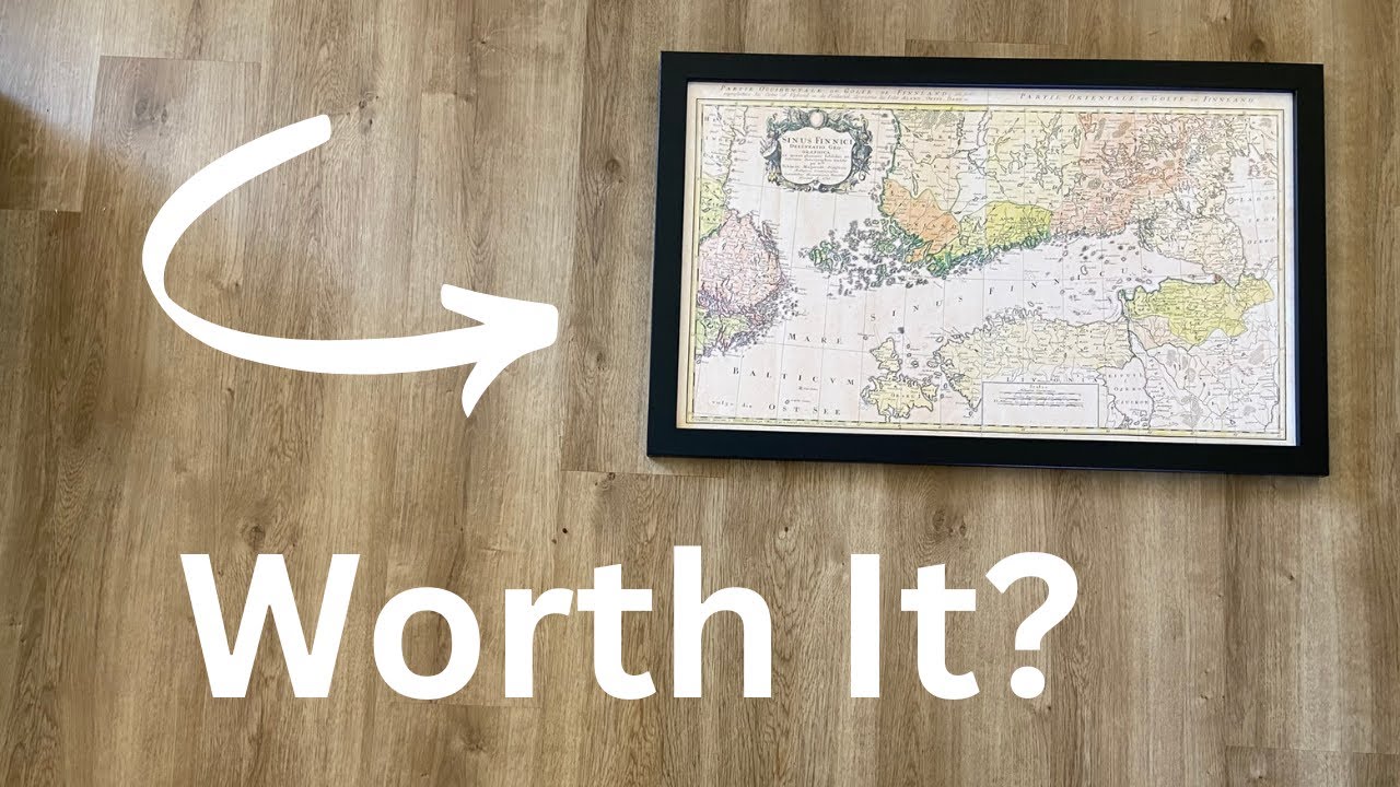 Review - 16x27 Black Picture Frame for Puzzles Posters Photos or Artwork