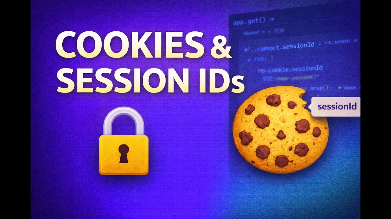 How Login Sessions Work (Cookies Explained) A Calm, Clear Coding Tutorial