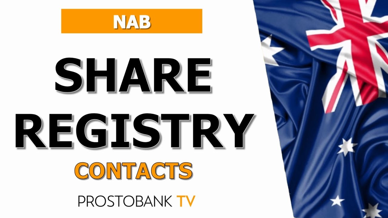 NAB share registry contacts in Australia