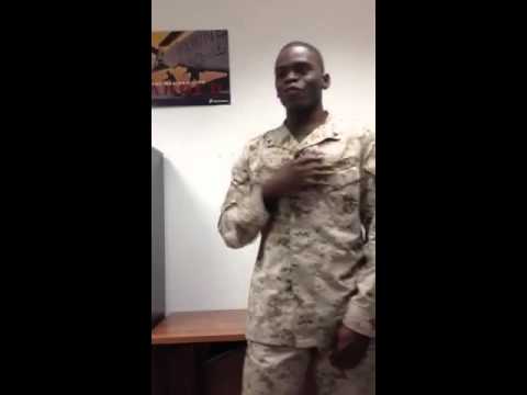 Drill Instructor LCpl Johnson: Aye Sir!